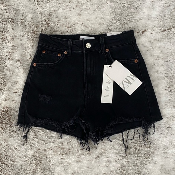 Zara | Shorts | Zara Women Shorts Zara High Rise Jean Shorts Zara High ...